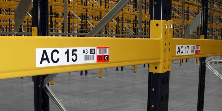 Rack Labels, Signs and Striping in Tampa - ASG Services