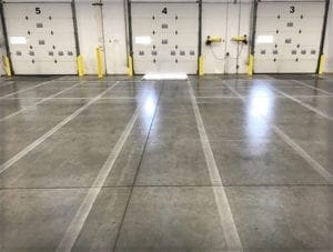 Shot Blast Floor Striping Services