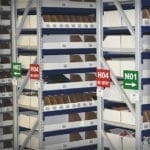 Aisle Signs for Warehouse Pallet Rack and Shelf Numbering