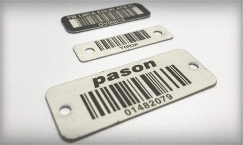 Metal Barcode Labels & Industrial Asset Tags - ASG Services