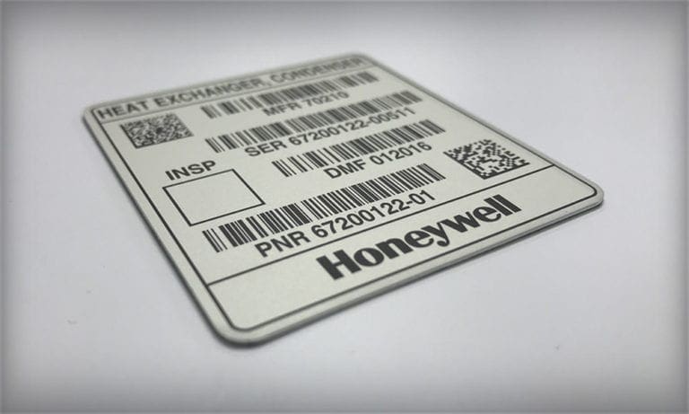 Metal Barcode Labels & Industrial Asset Tags - ASG Services