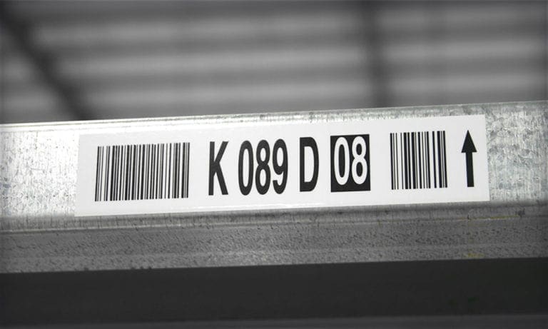 Magnetic Rack Labels and Signs Custom Made - ASG Services