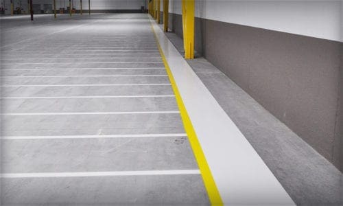 Warehouse Striping and Durable Floor Coating and Striping