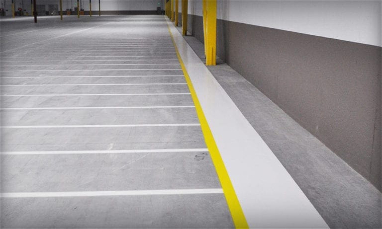 Warehouse Striping and Durable Floor Coating and Striping