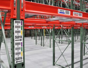 Warehouse Pallet Rack Location Labels - ASG Services